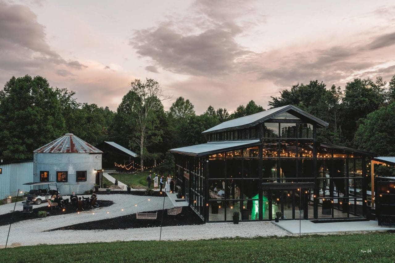 Red River Gorge Weddings | The Greenhouse at Appalachian Rose Farm